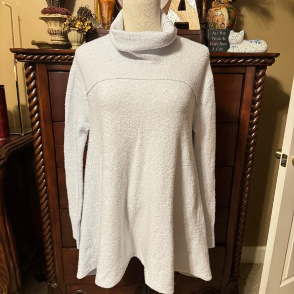 Free People | Sweaters | Free People Drape Drape Cowl Neck Swing ...